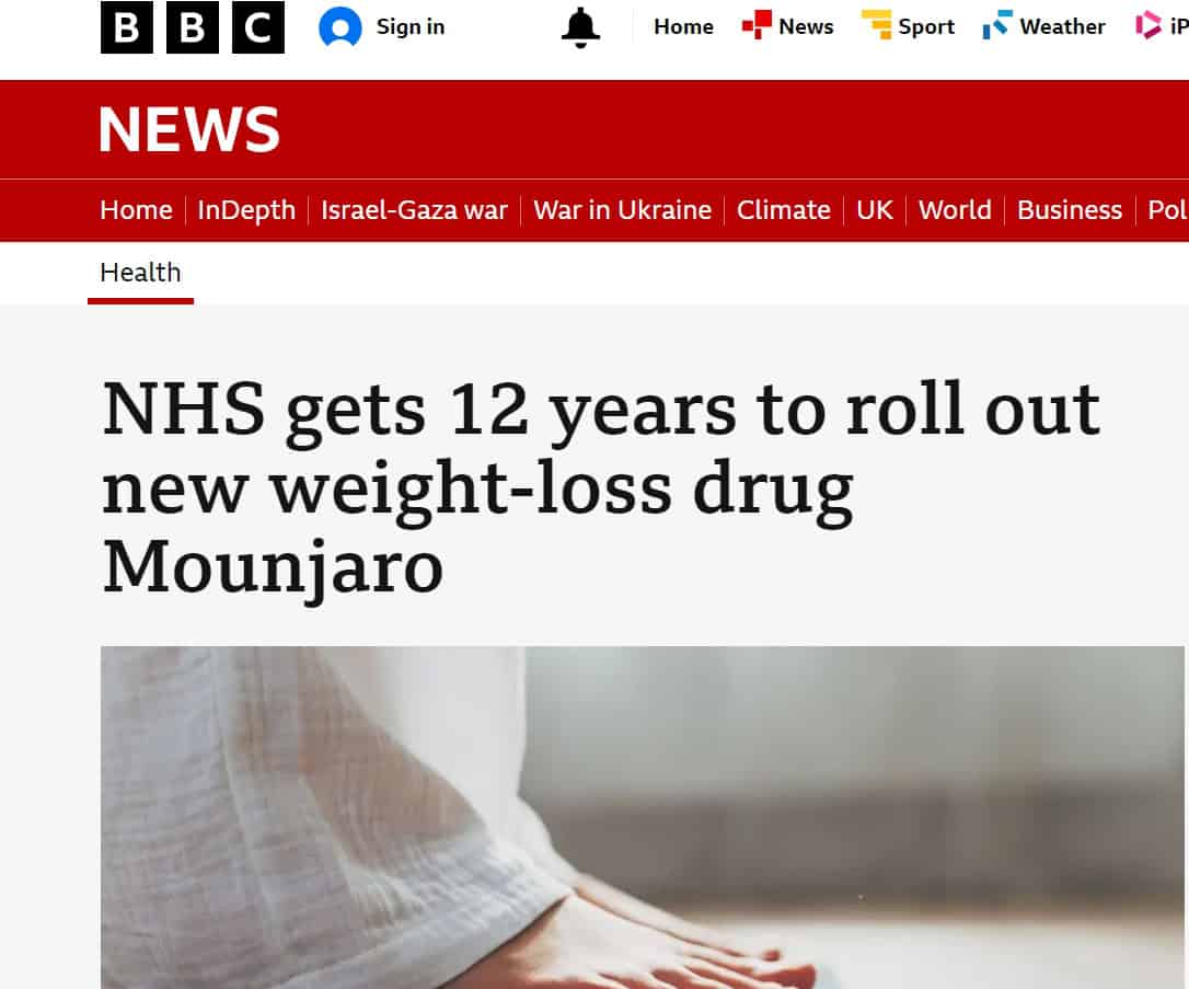 Who is going to be eligible for weight loss injections on the NHS ...